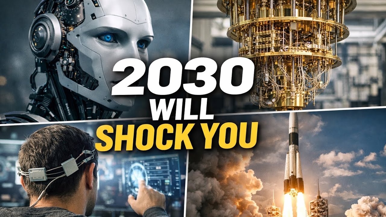 10 Technologies That Will Change The World By 2030 | AGI, Quantum Computing, Neuralink & 6G