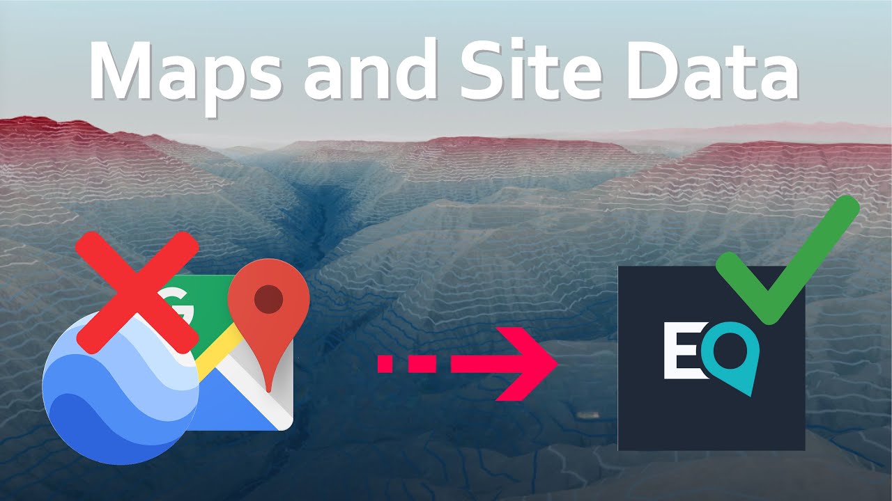 Architecture site analysis map ( where to get it? )