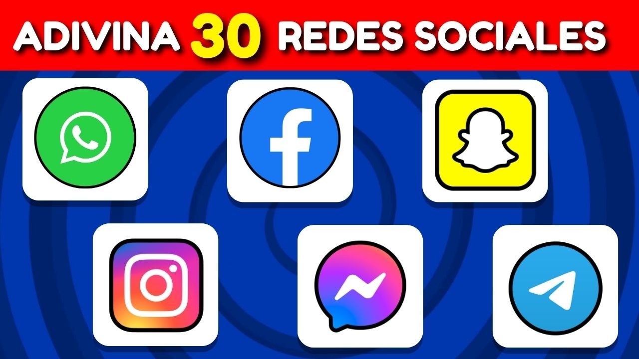 🔥 ¿Reconoces las REDES SOCIALES más famosas? Descifra por su LOGO 📱😎 | Trivia de Internet