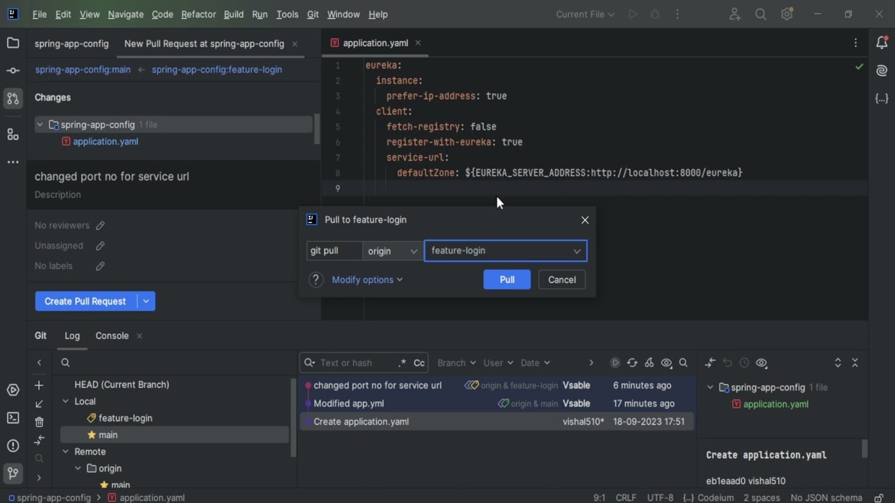 39.Pulling Changes from GitHub in IntelliJ IDEA