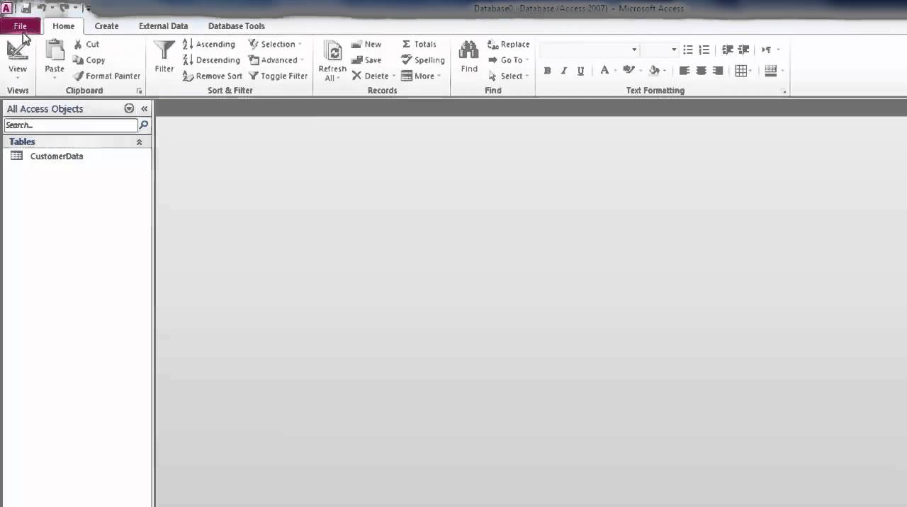 How to Encrypt Decrypt a Microsoft Access Database