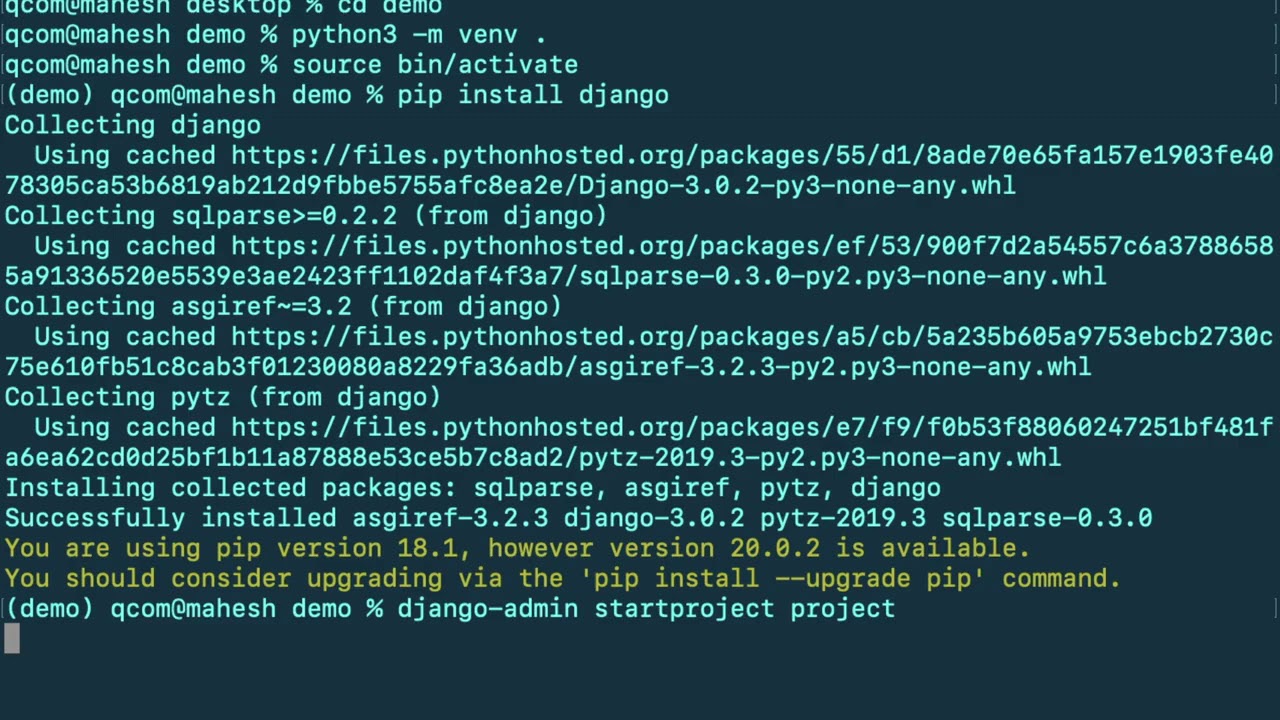 Python Django Setup tutorial | Django Installation 🔥🔥🔥