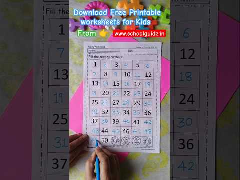Download Free Printable worksheets for Kids from 👉 www.schoolguide.in #worksheets #worksheetforkids