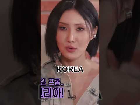 when Jessi asked Hwasa to speak english π #HWASA #νμ¬