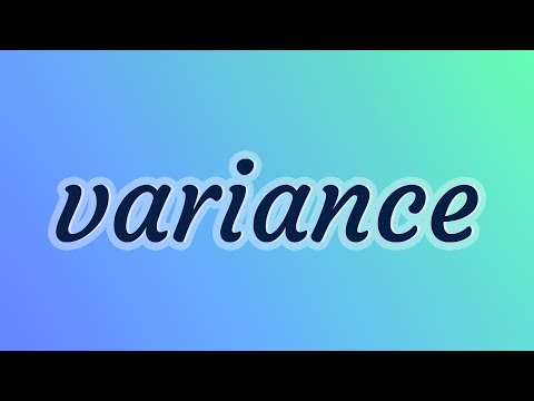 Variance - 112 English Vocabulary Flashcards