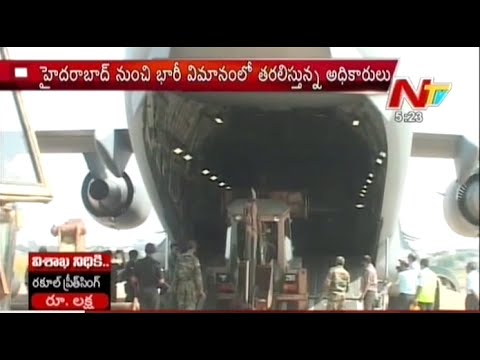 Missionary Passing From Hyd to Vizag For Hudhud Cyclone Supporting Actions