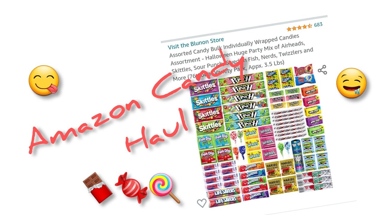 Amazon Candy Haul