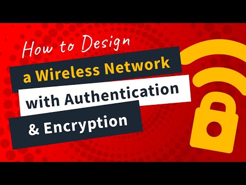 Hack-Proof Your Wi-Fi: How to Design a Strong Wireless Network with Authentication & Encryption