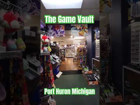 The Best Retro Video Game Store in Michigan? 🤔 The Game Vault #retrogames #comicbookcollectors