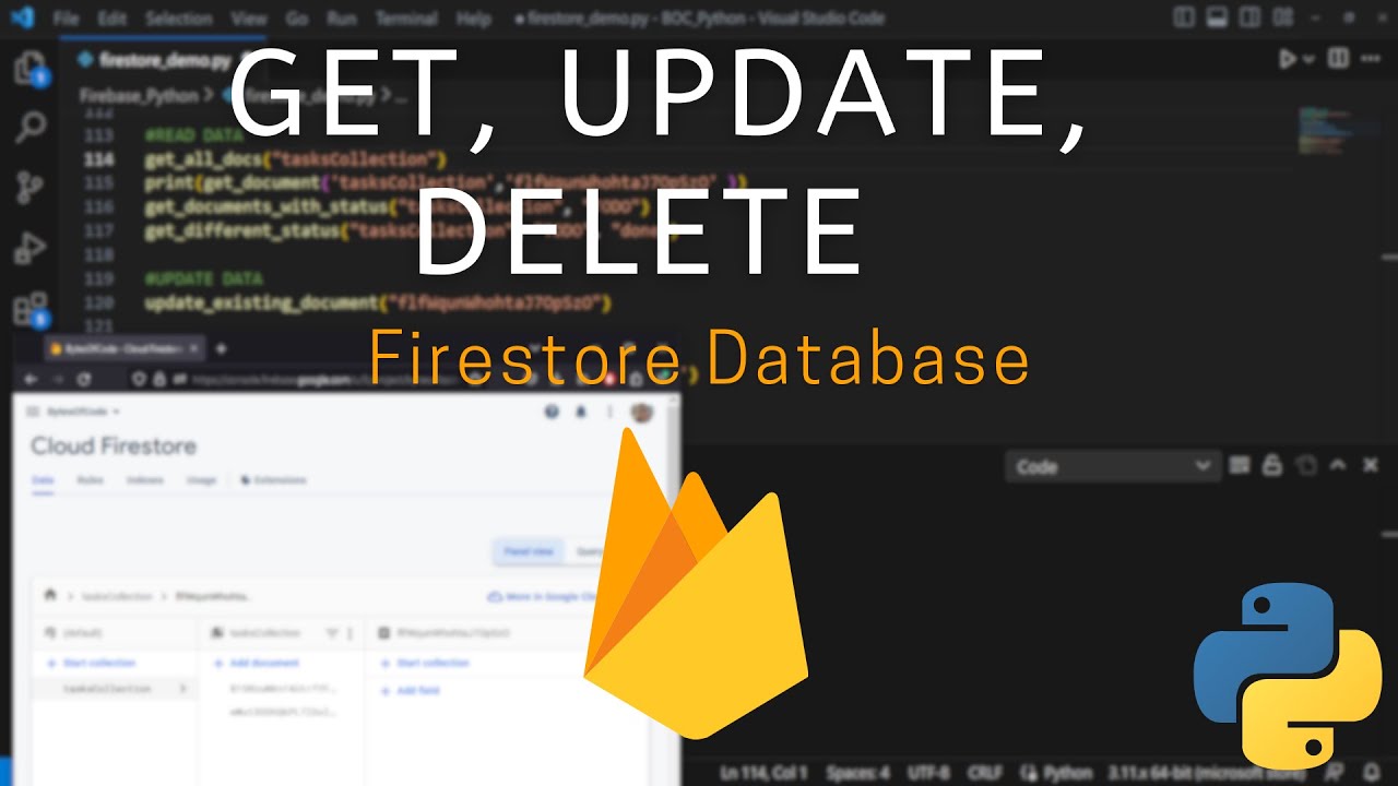 Python - Handle Data in Firestore Database