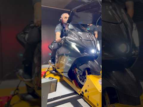 2022 Suzuki Hayabusa with 1600 CC motor hits Dyno! 252hp!