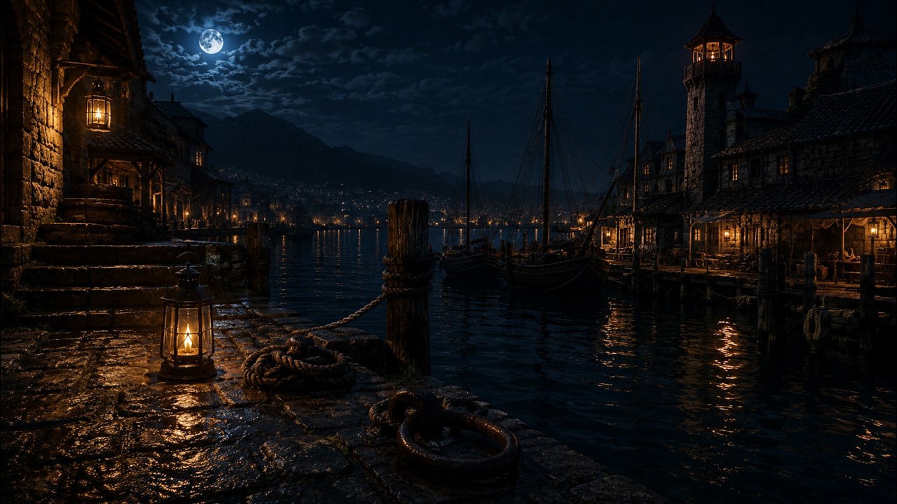 Sleep History: A Quiet Night in an Ancient Harbor