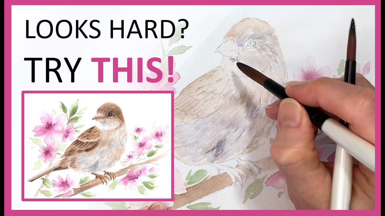 THIS Makes Painting Feathers So Much EASIER
