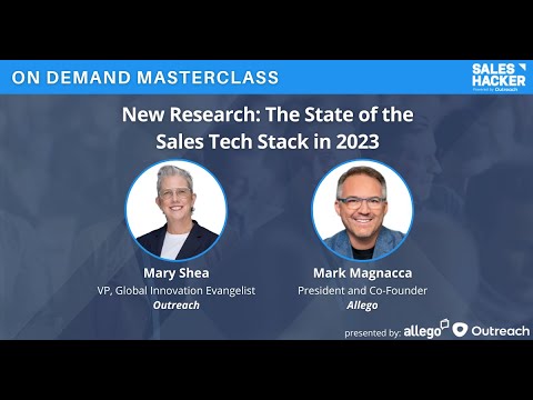 New Research: The State of the Sales Tech Stack in 2023