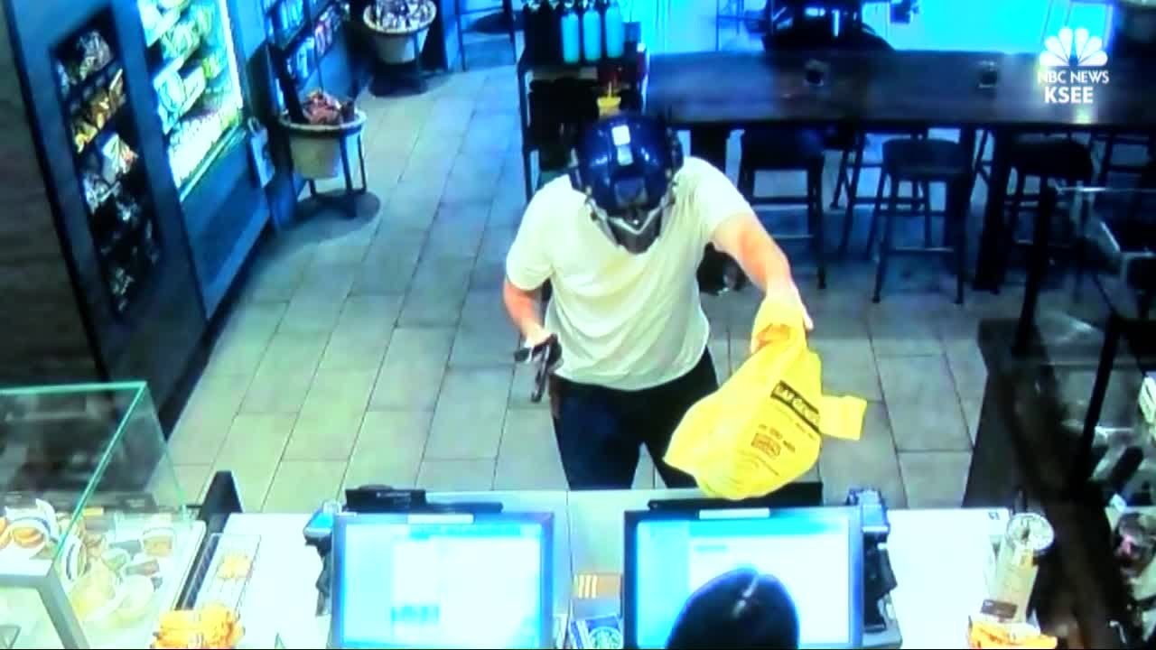 Suspected Starbucks robber wants to sue man who stopped him