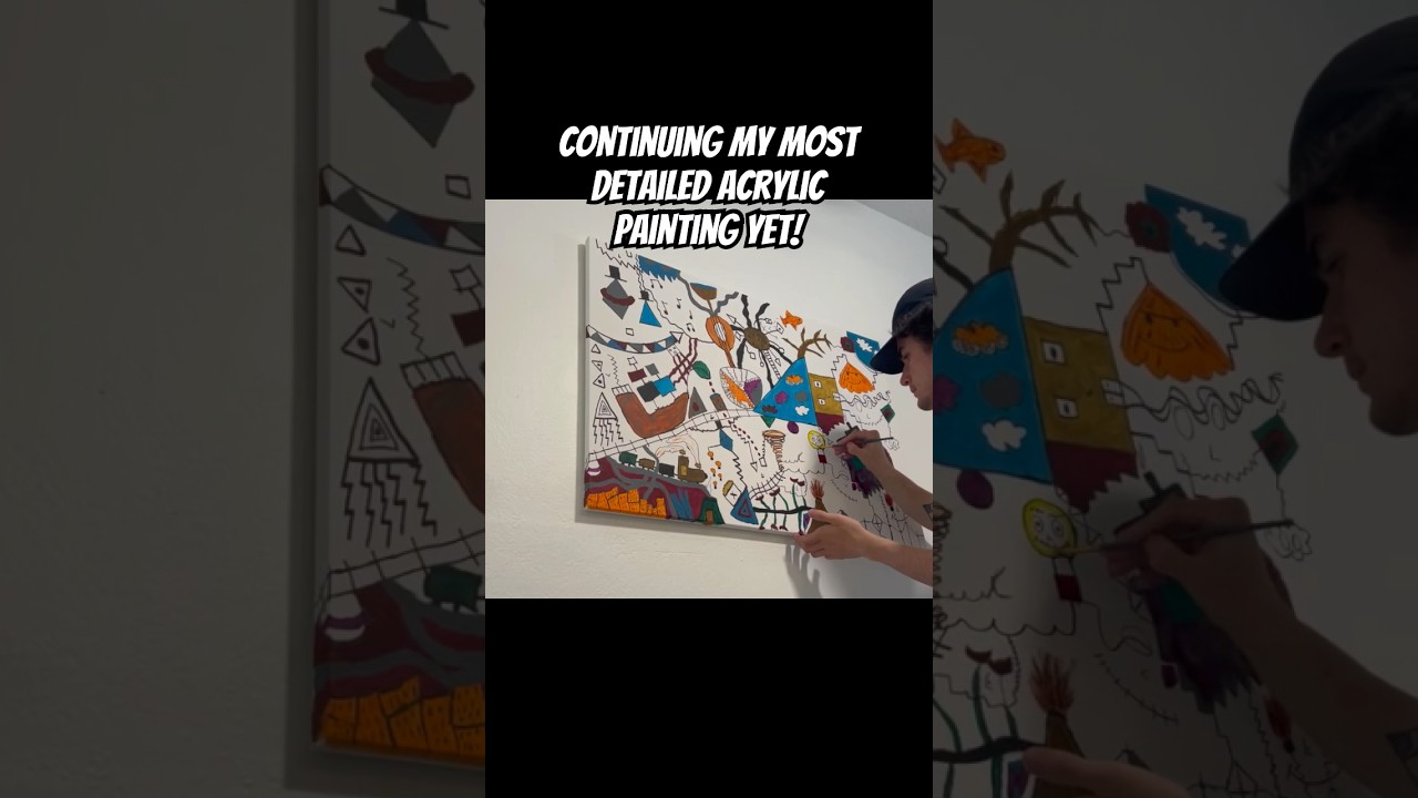 Can I Finish This Super Detailed Art?