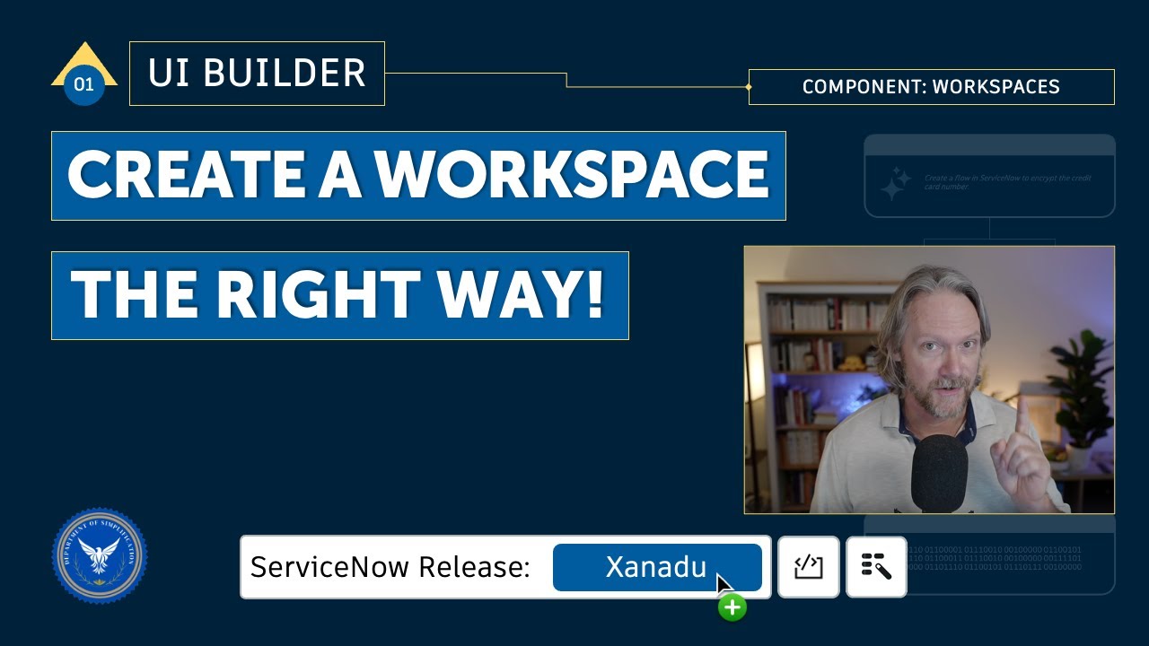 UI Builder: Part 1 – Create a Workspace the right way!