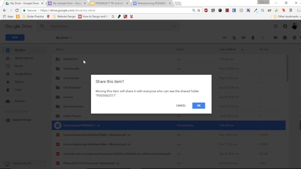 Task 4 Google Forms and Docs