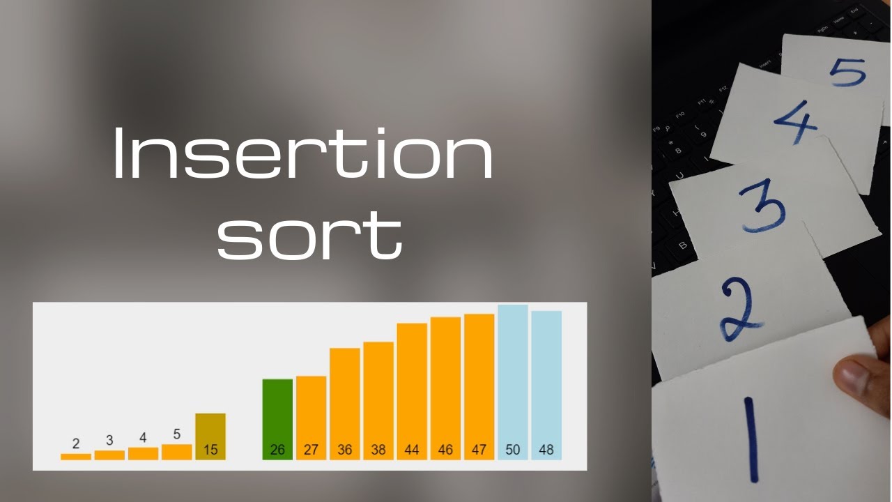 Algorithm series | Decrease and conquer #1 | Insertion sort | Scholarly things