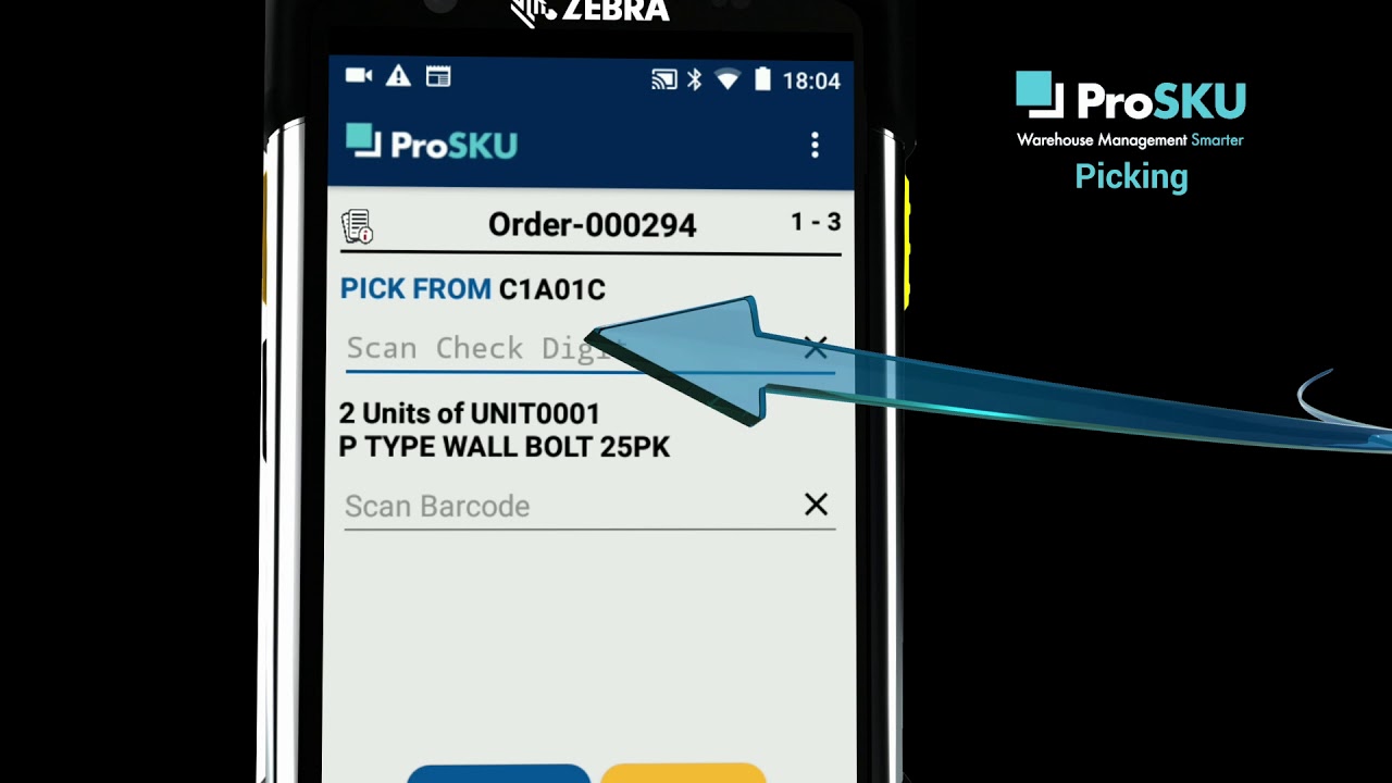 ProSKU App - Picking