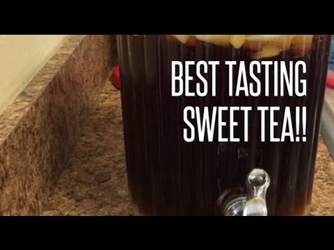 How to Make the Best Sweet Tea! EASY!