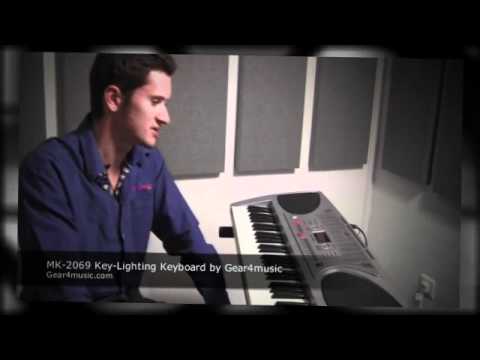 MK-2069 Key-Lighting Keyboard by Gear4music