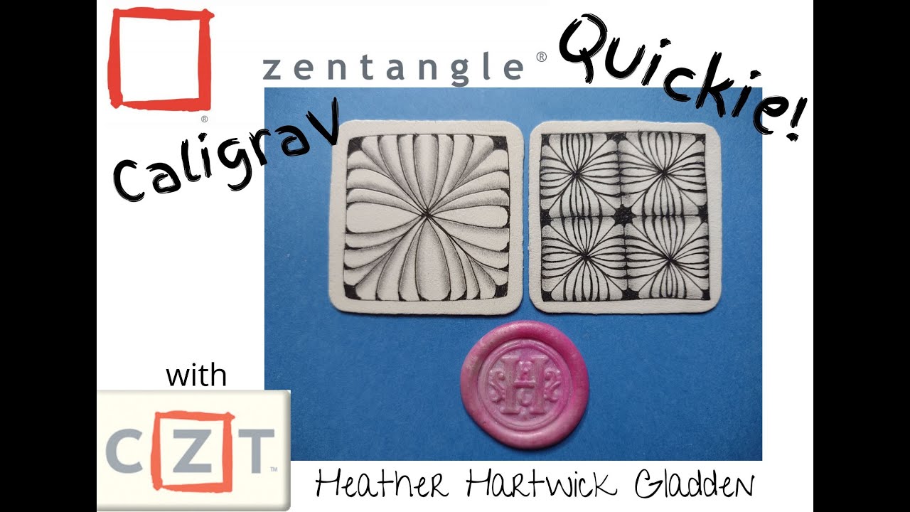 CaligraV | Zentangle® Quickie