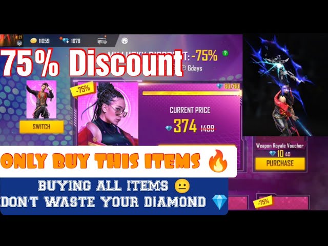 5 best items to get from Free Fire Mystery shop in August 2021