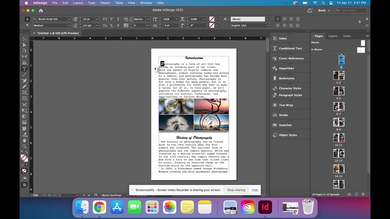InDesign Step 8
