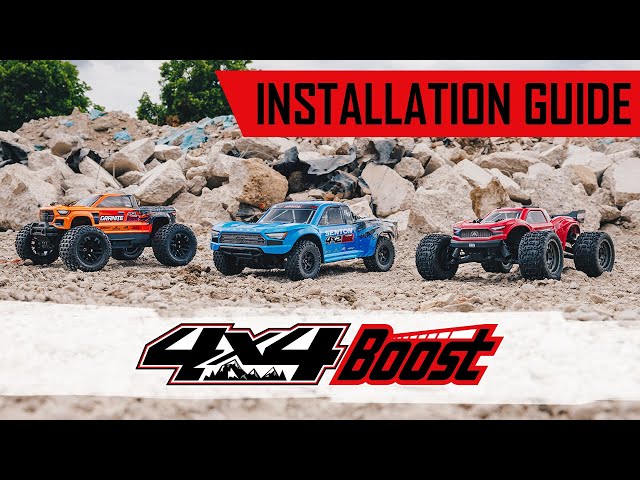 Arrma 4x4 Getriebe Upgrade Set ARRMA BOOST
