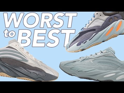 RANKING: WORST TO BEST!! YEEZY 700 FOR 2019