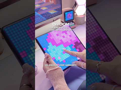 Amazing display! Divoom Pixoo LED Pixel Arts