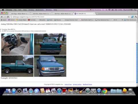 Craigslist Albany GA - Help Finding Used Trucks from Ford and Dodge
