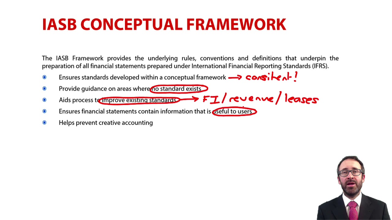 IASB Conceptual Framework – CIMA F1 Financial Reporting