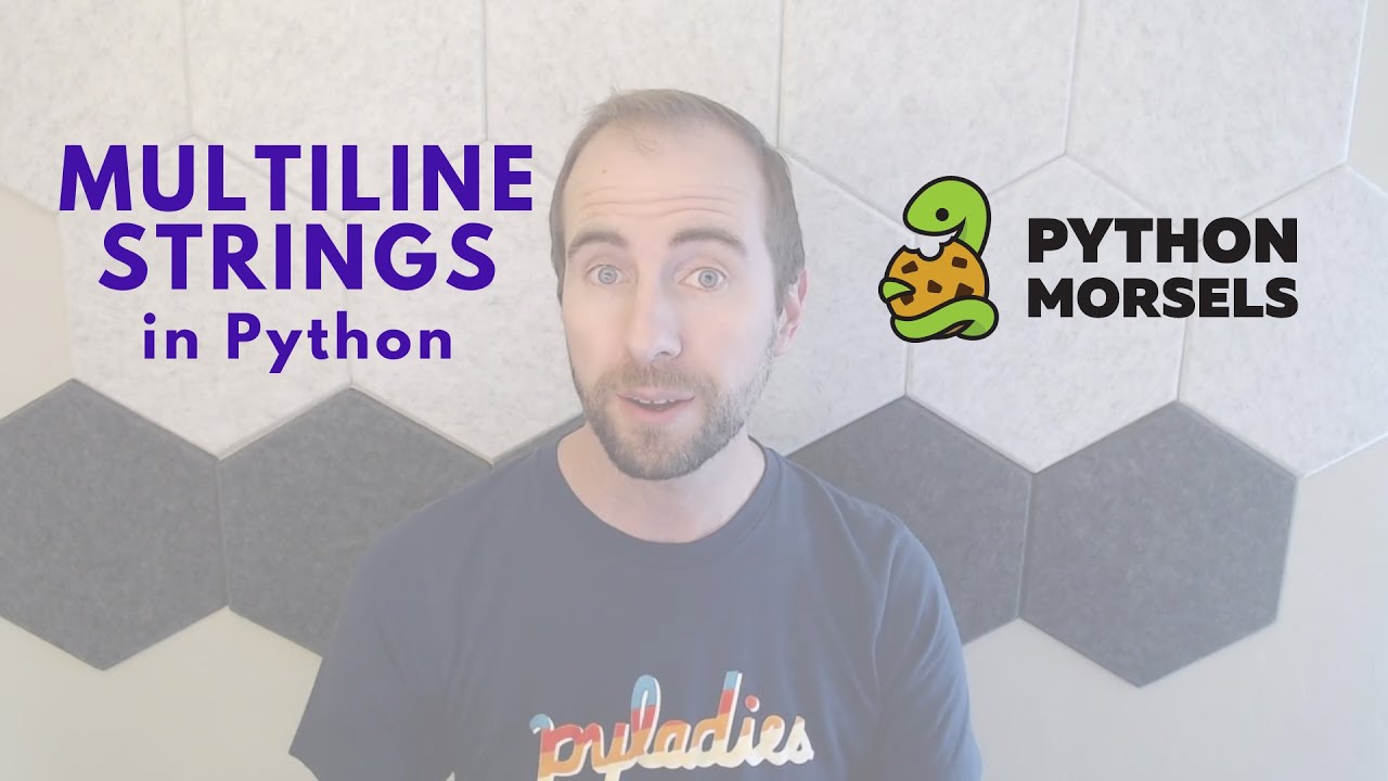 Multiline strings in Python