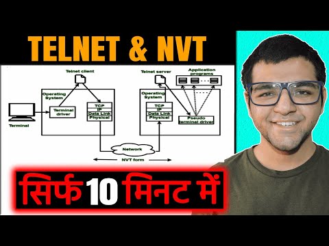 TELNET ( Terminal Network ) & NVT ( Network Virtual Terminal )🔥