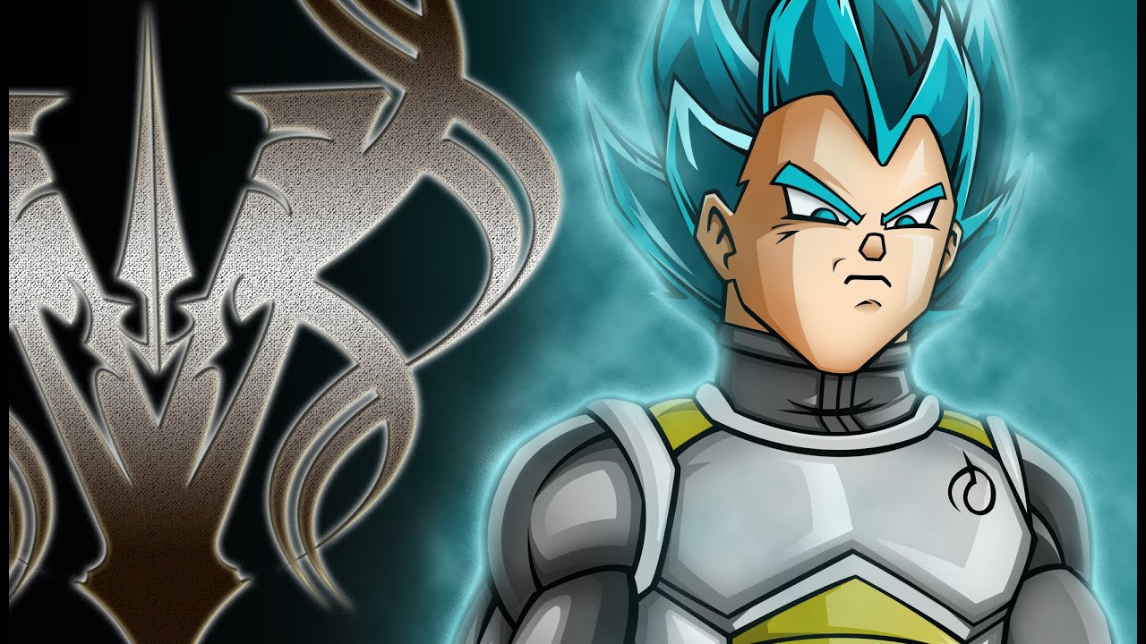 Drawing Super Saiyan Blue Vegeta