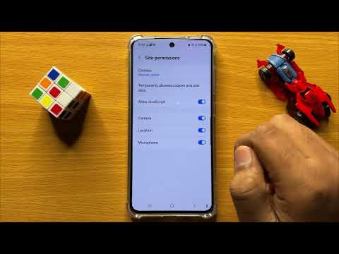 How to Enable/Disable Allow JavaScript For Samsung Internet Samsung Galaxy S24 / Plus