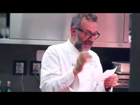 Massimo Bottura on the pass at Osteria Francescana