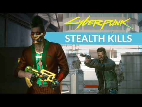 Cyberpunk 2077 - Stealth hostage rescue (Ricochet kills)