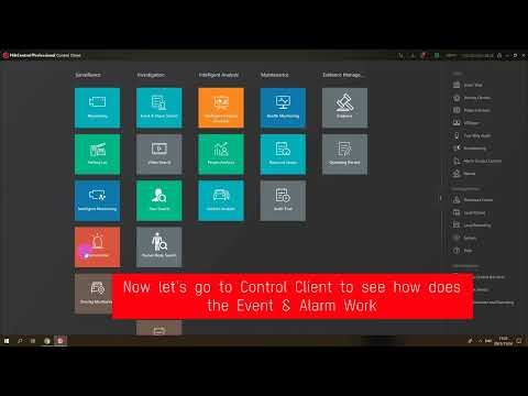 How Does Event & Alarm Work on HikCentral Pro
