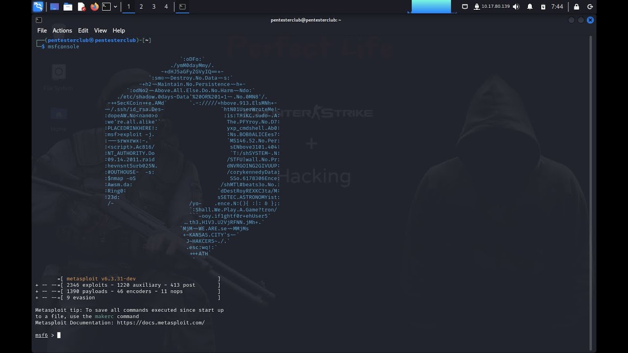 Generating Reverse Shell using Msfvenom One Liner Payload