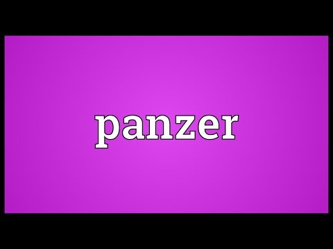 Panzer Meaning