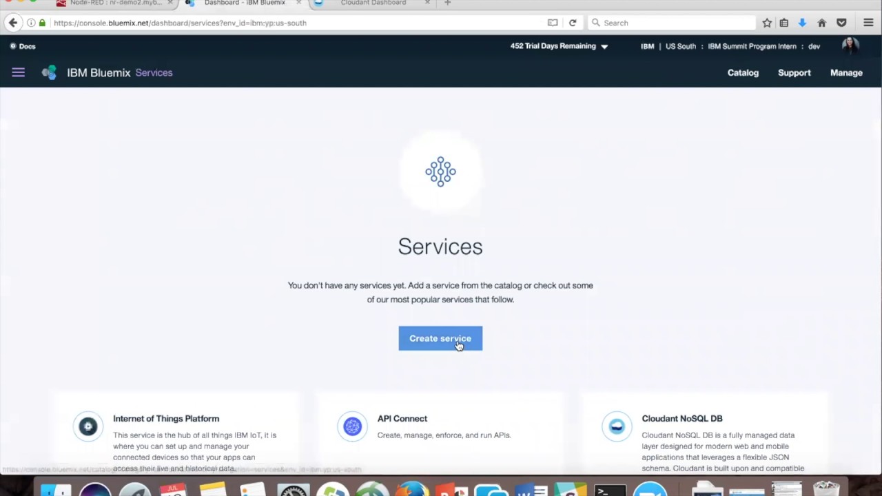 Node Red to Cloudant, Form Node