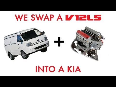 This Kia Van Has a Mid-Mounted V12