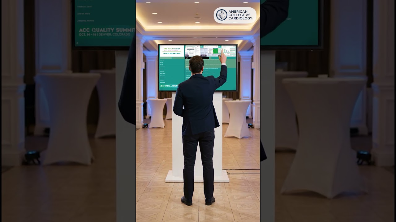 Meet the Authors Sessions at the ACC Quality Summit: Your Digital Poster Experience Guide