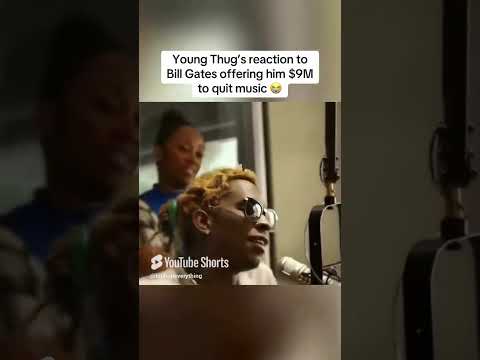 young thug was not having it #youngthug #rap #billgates #hiphop #fyp