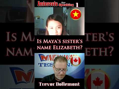 Elizabeth - Bella - Interests For Speaking 1 - Vietnam English