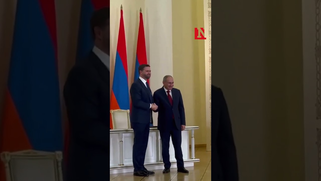 US And Armenia Ink Civil Nuclear Agreement During JD Vance's Visit