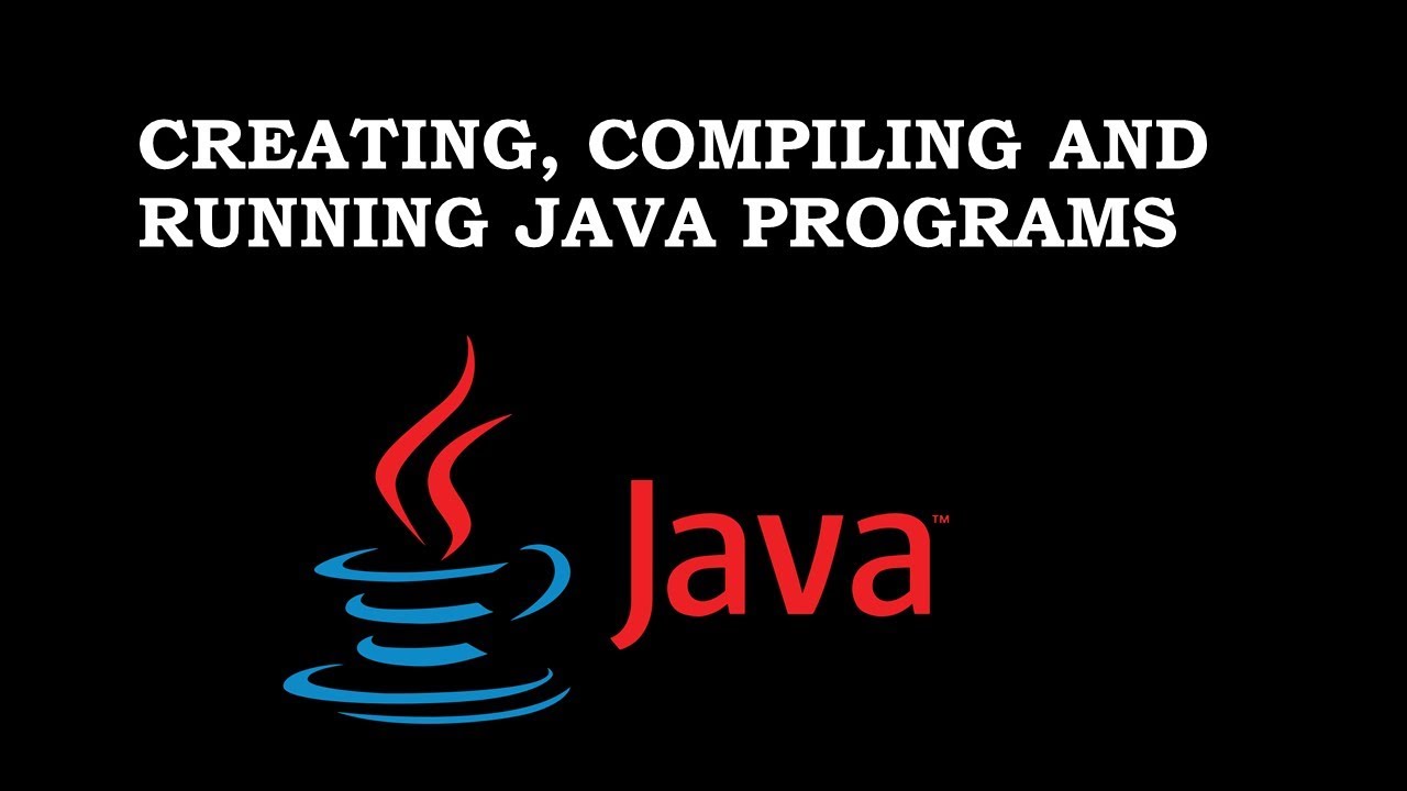 Creating, Compiling and Running a Java Program Without using IDE